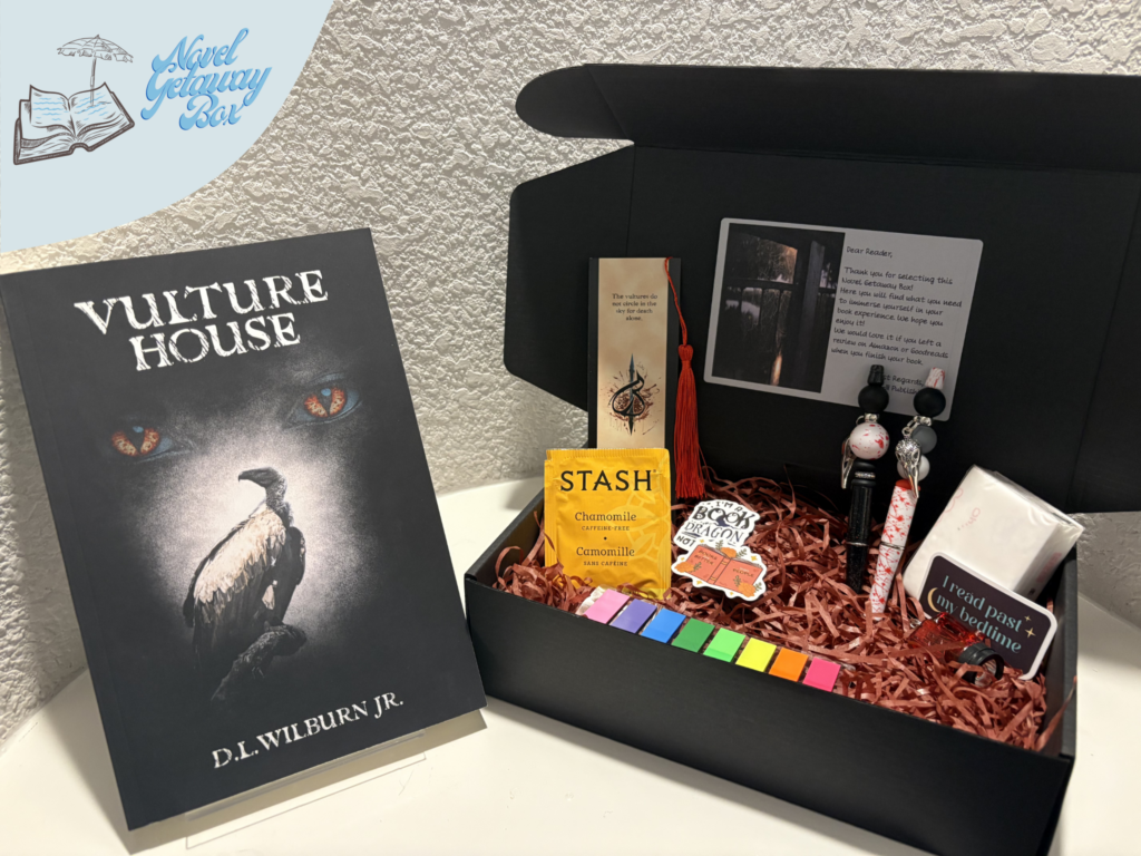 Novel Getaway Box - "Vulture House" by D. L. Wilburn Jr. - W-III Publishing